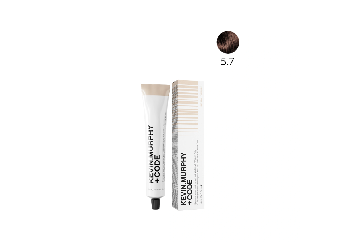 +CODE Перманентная Краска для волос, 5.7 5ch - LIGHT.BROWN.CHOCOLATE, 100 мл