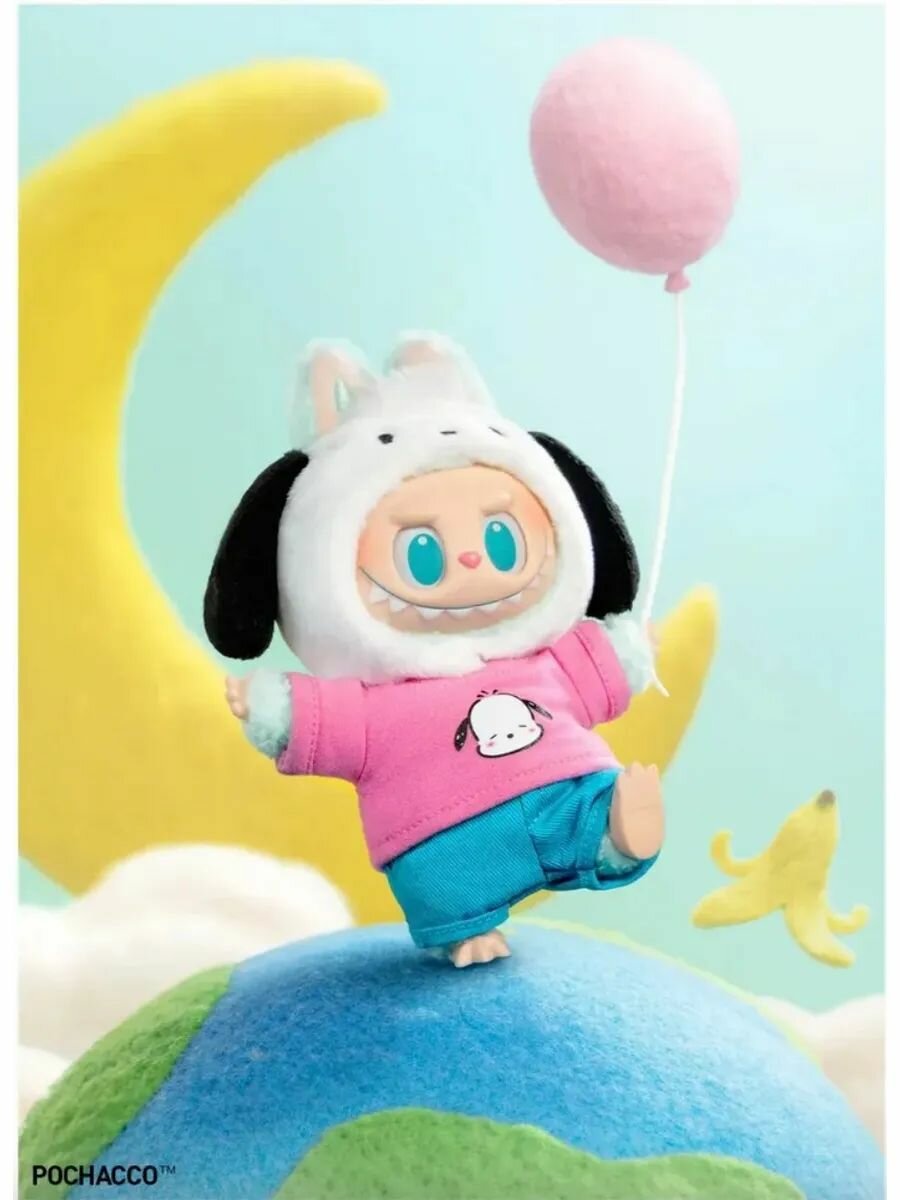 Кукла THE MONSTERS x Hello Kitty and Friends серия-1шт