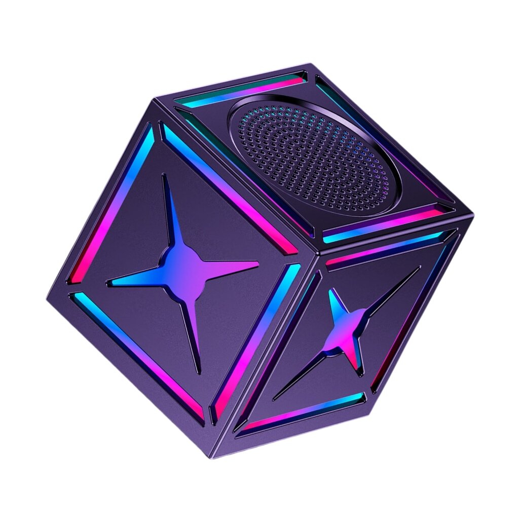 Беспроводная Bluetooth-колонка с LED-подсветкой
