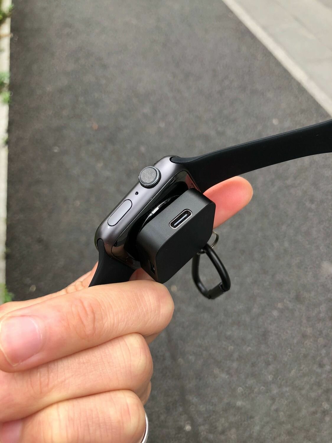 Магнитное зарядное устройство MyPads для Apple Watch Series 1, 2, 3, 4, 5, 6, 7, SE. Беспроводная зарядка для умных часов Эпл Вотч