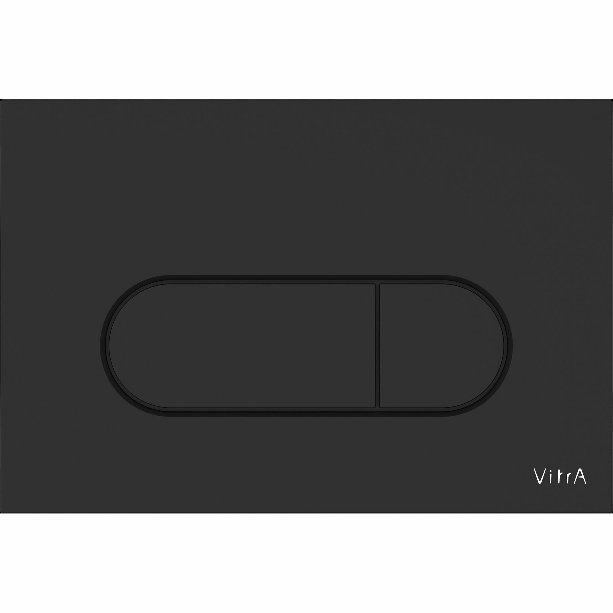Панель смыва Vitra Root Round 740-2211 черный матовый