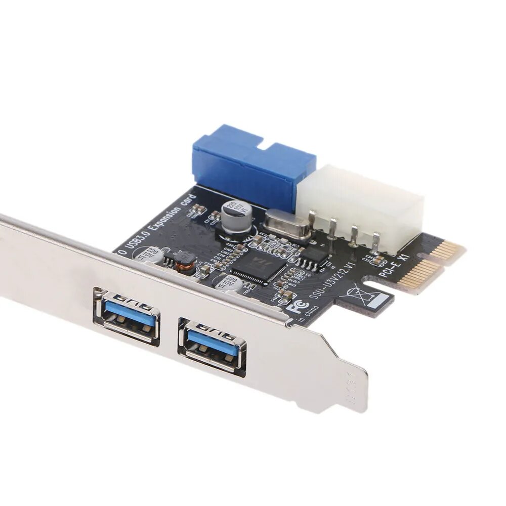 Карта PCI-E в два USB 3.0 — фото 1