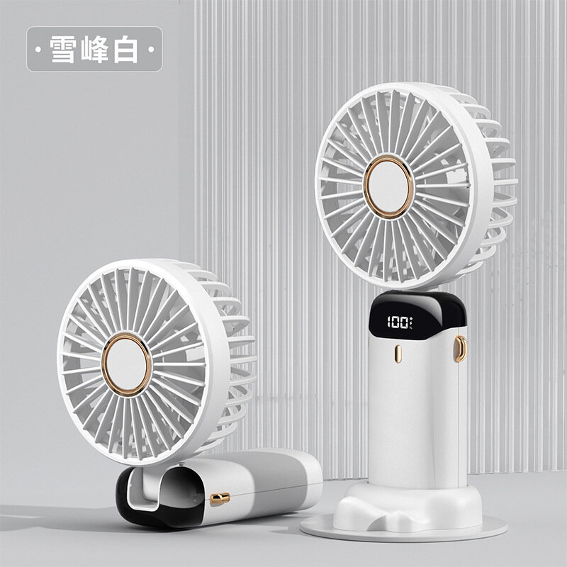 Портативный вентилятор , USB, LED-дисплей, Пятиступенчатый режим скорости ветра，Сюэфэнбай