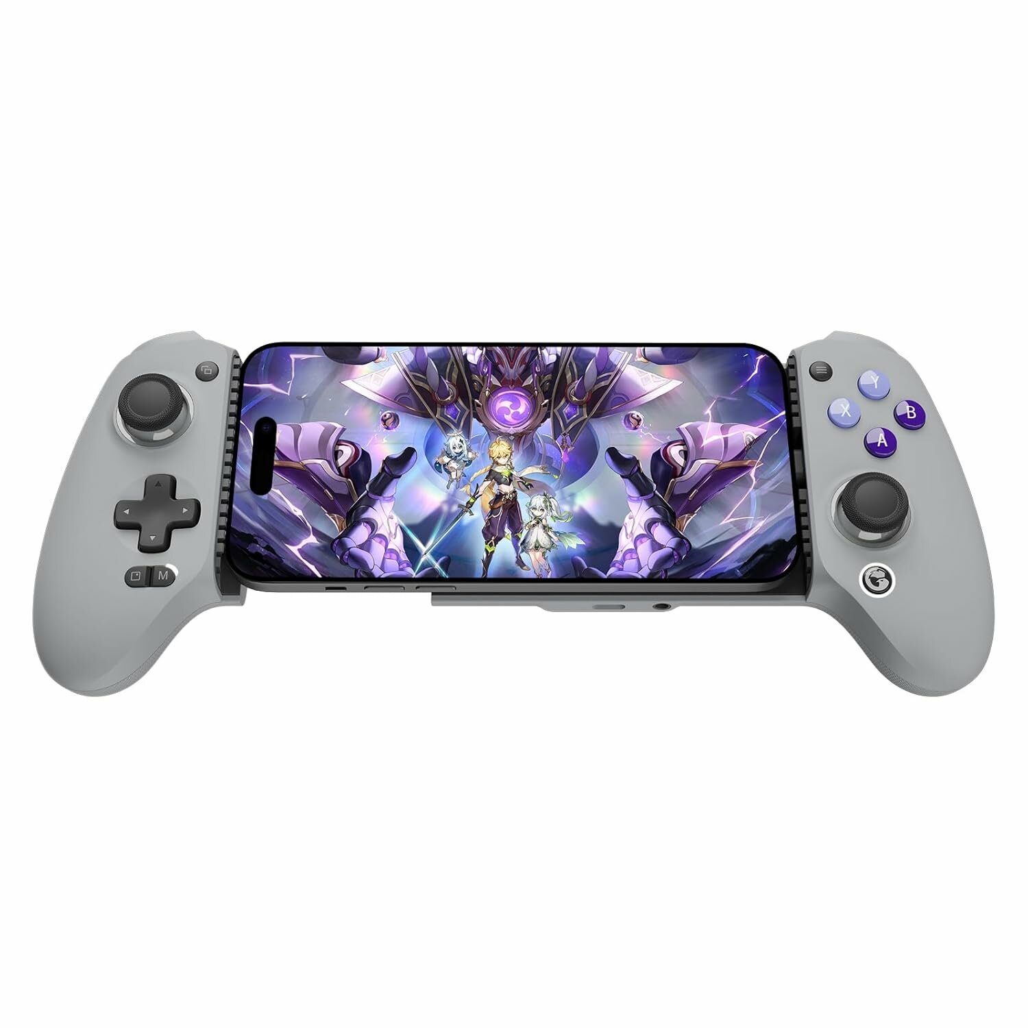 GameSir G8 Plus Bluetooth-контроллер для мобильных игр, совместимый с Switch, iOS, Android и планшетами, беспроводной геймпад с джойстиками на эффекте Холла и триггерами на эффекте Холла, подходит для игр Minecraft, Genshin Impact, Call of Duty Mobile.