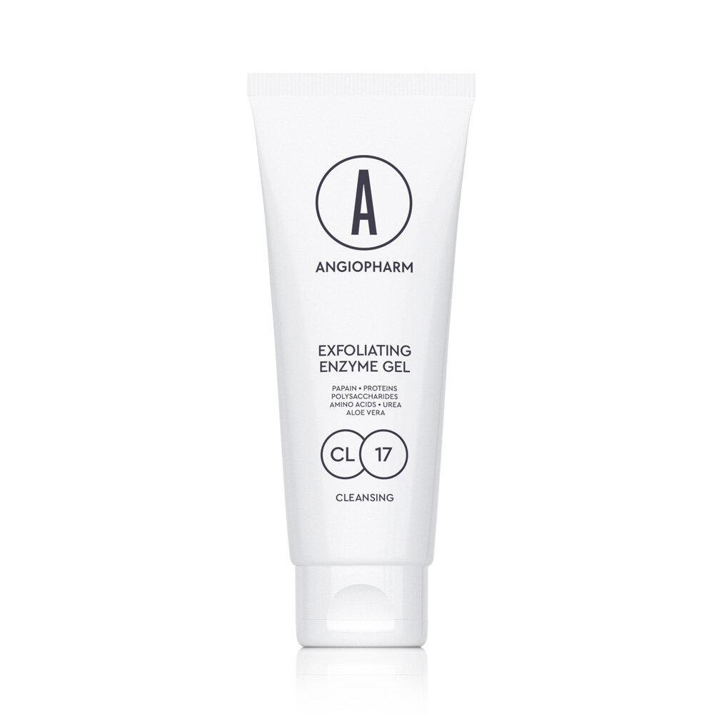 Angiopharm Exfoliating Enzyme Gel Энзимный гель-эксфолиант для лица, 75 мл
