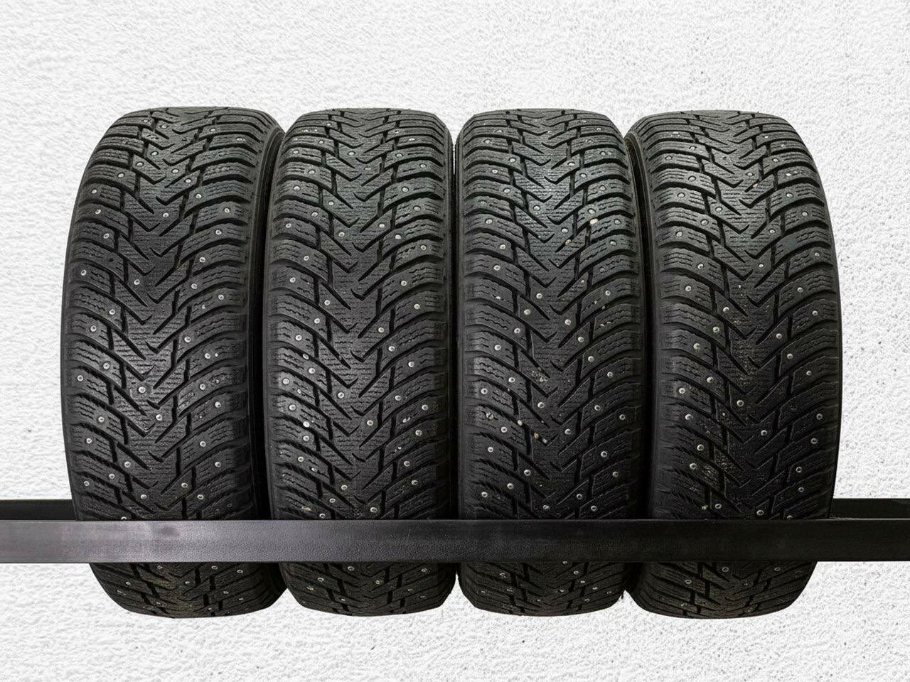 Зимние БУ шины шипованные IKON TYRES Nordman 8 205/55 R16 10.0% износ PT0009803 TSB050154