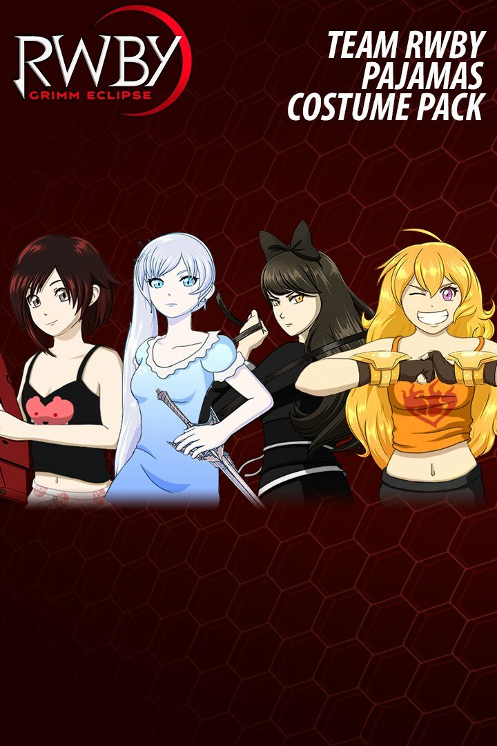 Дополнение RWBY: Grimm Eclipse - Team RWBY Pajamas Costume Pack — Xbox Series X|S, Xbox One — Цифровая версия