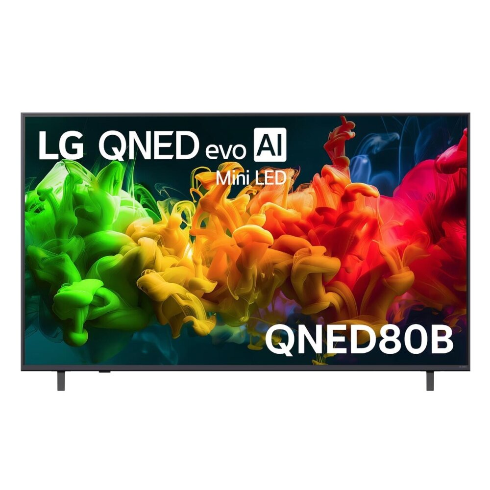 Телевизор QNED LG 65QNED80B6B, 65", 4K UHD (3840x2160), 60Гц, Черный (65QNED80B6B. ARUG)