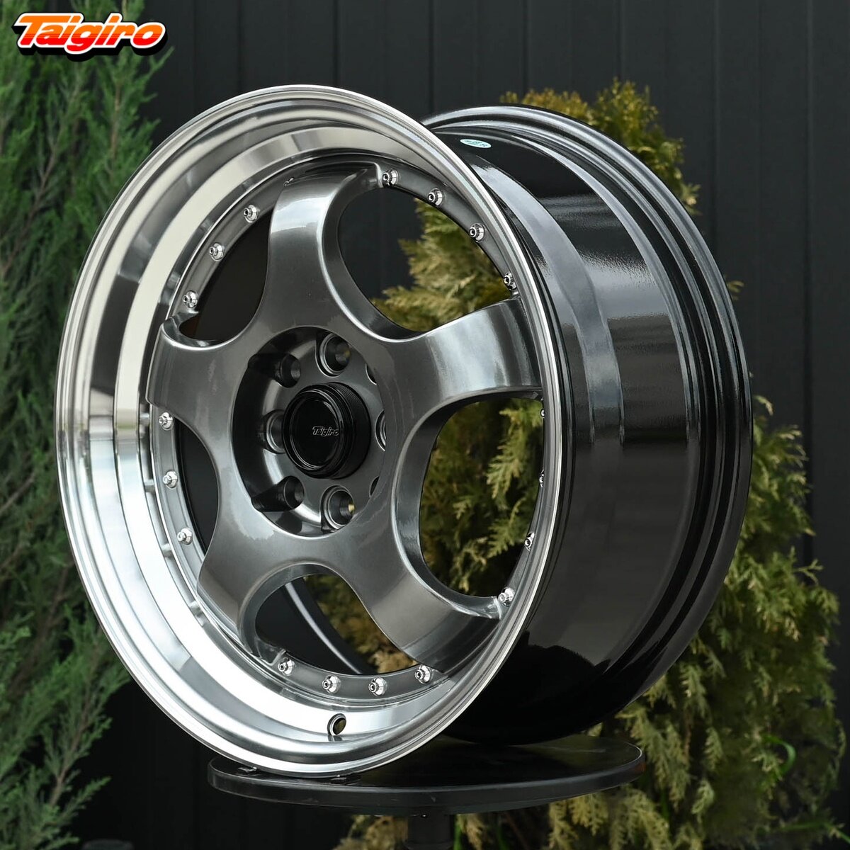 Комплект дисков R16 SSR SP1 Стиль 7.0J ET35 4*100/114.3 Темный хром (DX43)
