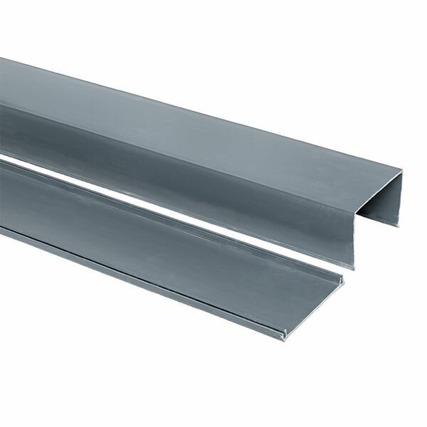 Кабель-канал 100х60 L2000 RAL 7005 Basic EKF kk-100-60-basic-g7005 — фото 1