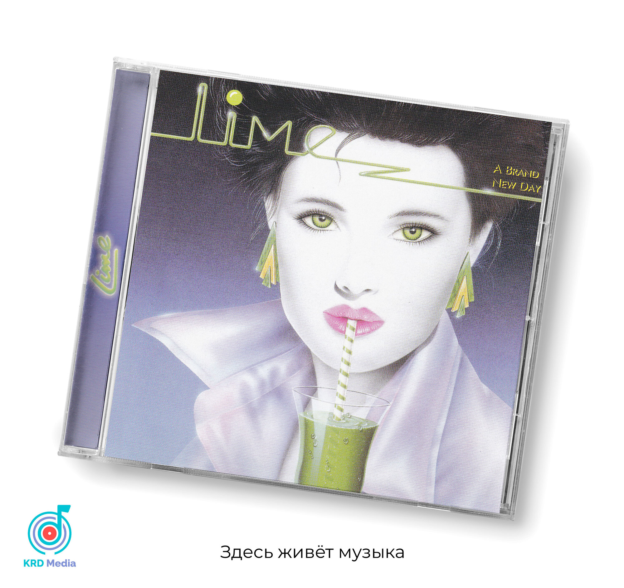 Lime - A Brand New Day, 1989, 4-page, CD-Аудио
