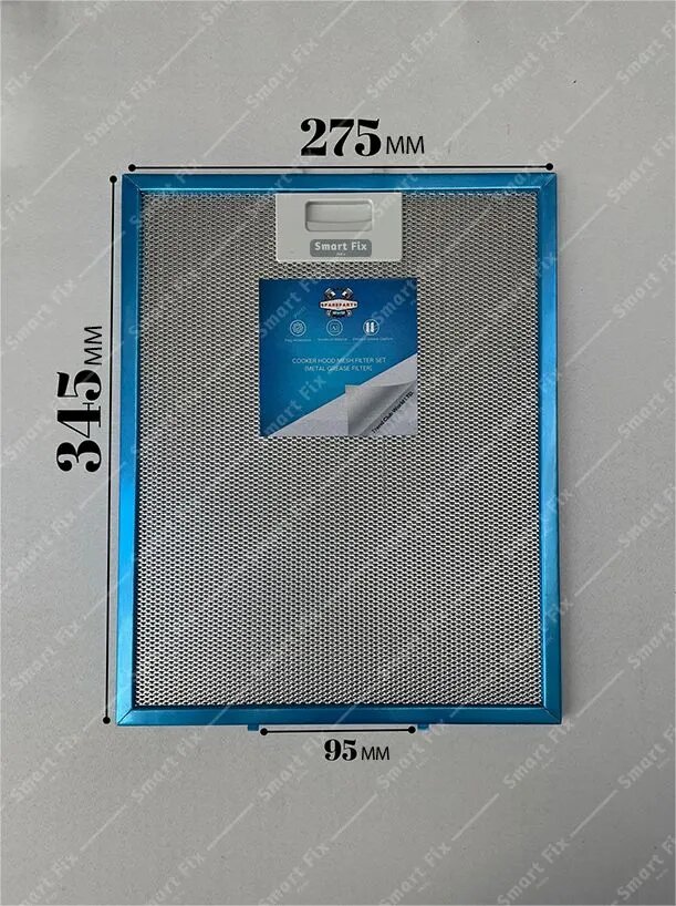 1 шт. Тека: CMB160INOX 275x345мм Аспиратор и проволочный фильтр-жироуловитель Модель: 81460133 27,5x34,5см