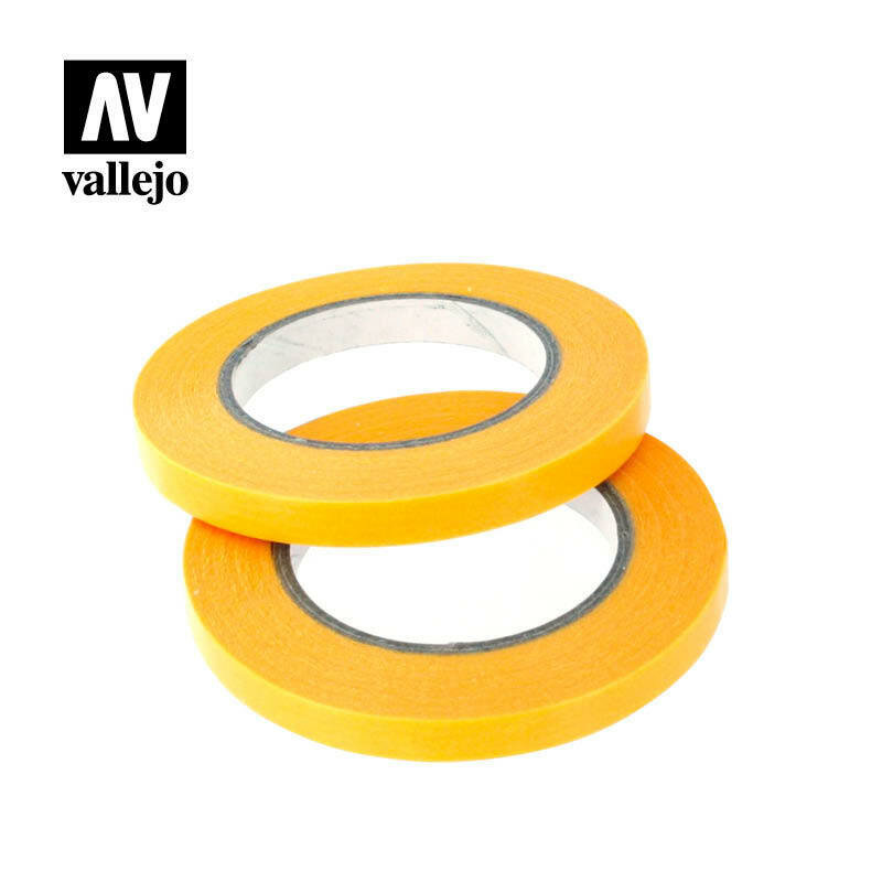 Маскировочная лента для моделирования VALLEJO TOOLS: PRECISION MASKING TAPE 6MMX18M - TWIN PACK