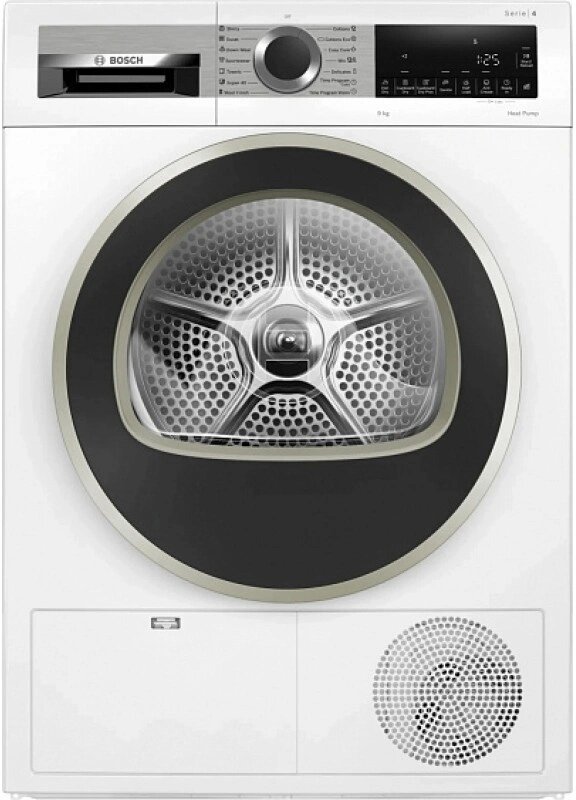 Сушильная машина Bosch WQG1420AME пан. англ. кл. энер: A++ макс. загр:9кг белый