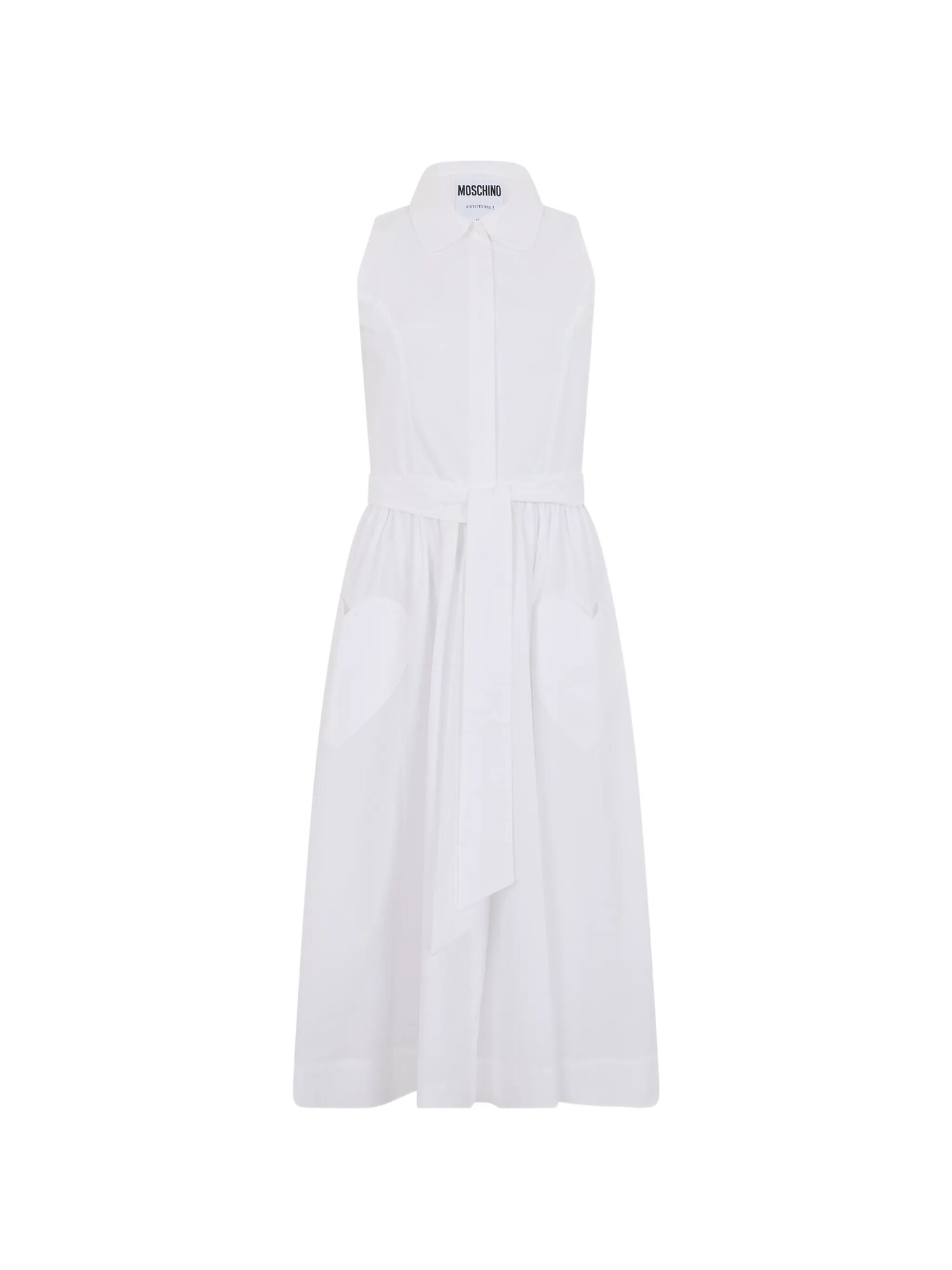 Платье Sleeveless belted midi dress