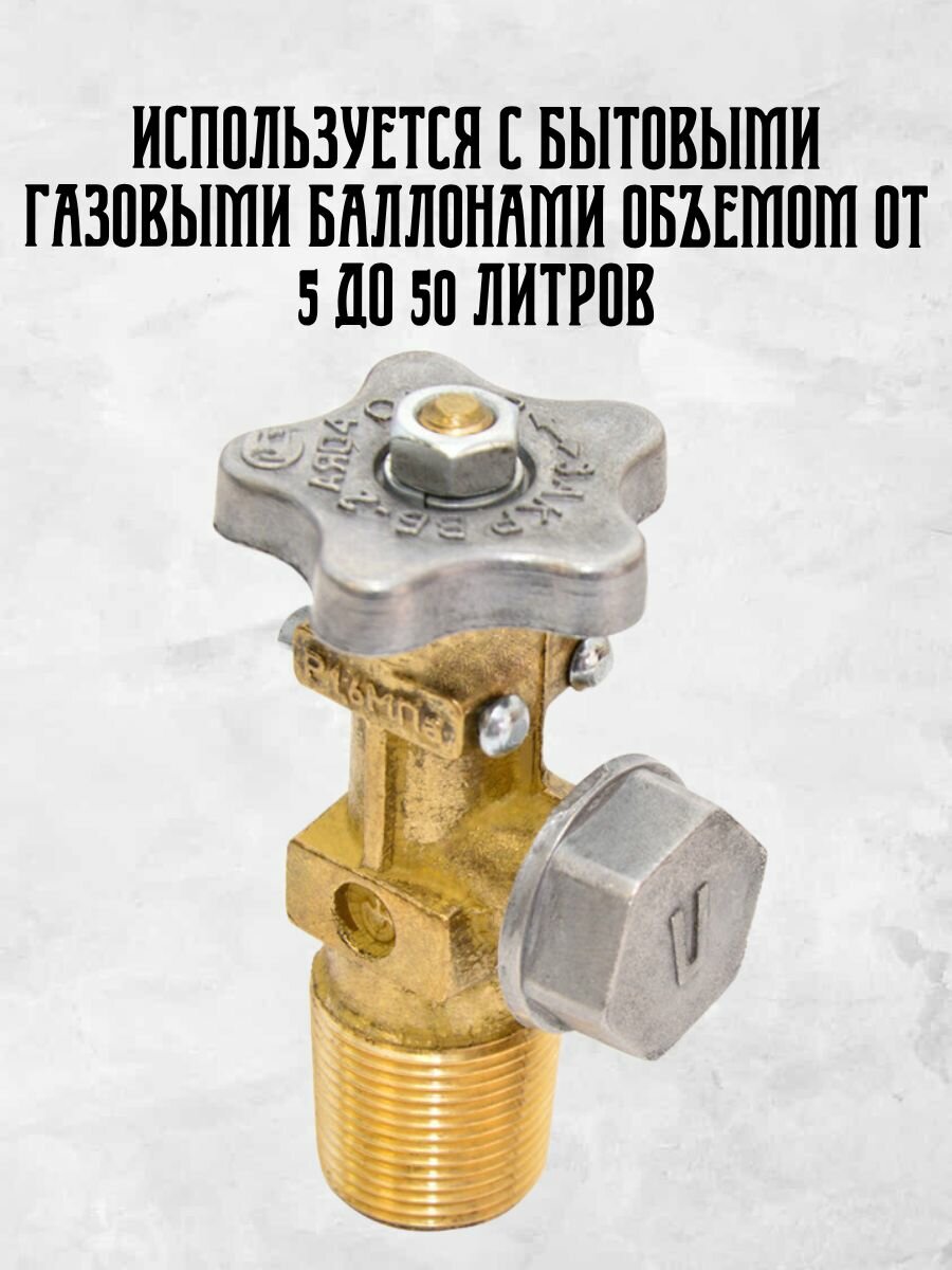 Вентиль пропановый ВБ-2 — фото 1