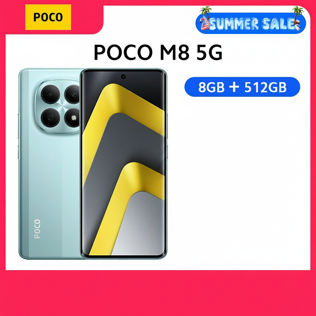 Смартфон Poco M8, 8/512ГБ, global