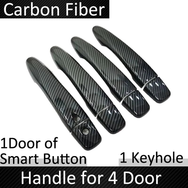 Накладка на дверную ручку, хромированная накладка для Nissan X-Trail T32 Rogue 4Handle 1 Button