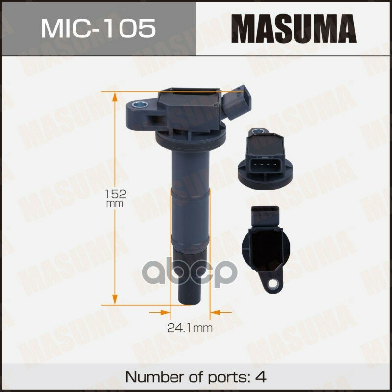 Катушка зажигания Masuma арт. MIC-105