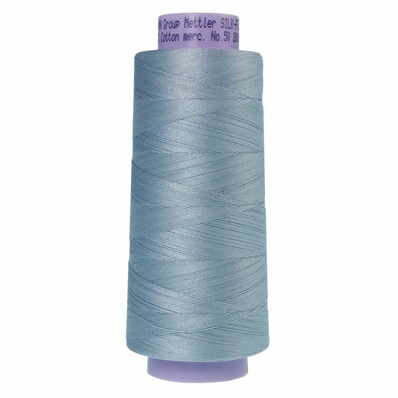 Нить для машинного квилтинга METTLER "Silk Finish", Cotton 50, 1829 м, цвет 1081, Moonstone