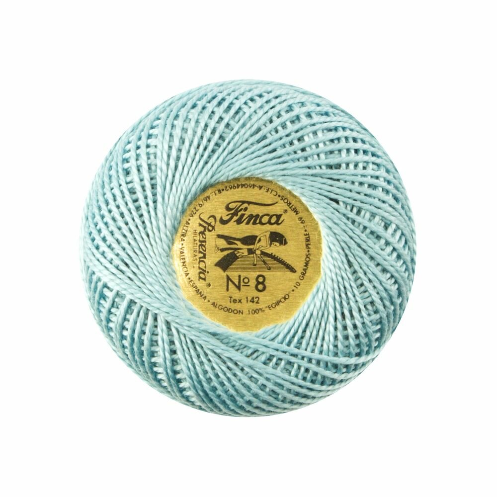 Мулине PRESENCIA HILATURAS "Finca Perle", Жемчужное, №8, однотонный цвет 3556, 1 шт