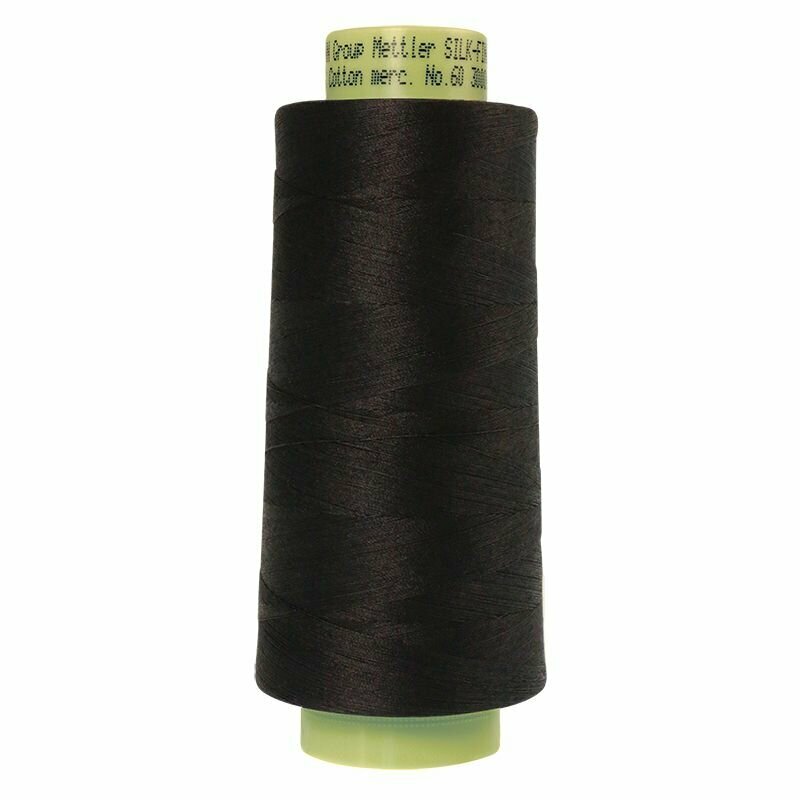 Нить для машинного квилтинга METTLER "Silk Finish", Cotton 60, 2743 м, цвет 0821, Darkest Blue
