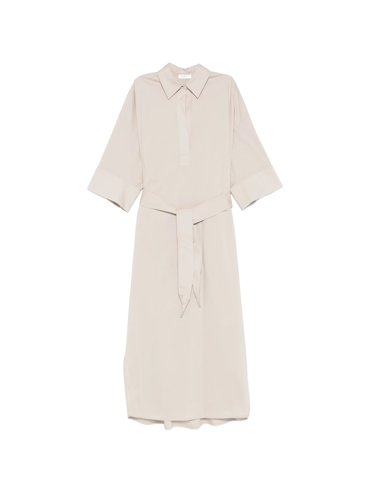 Платье Belted midi shirt dress