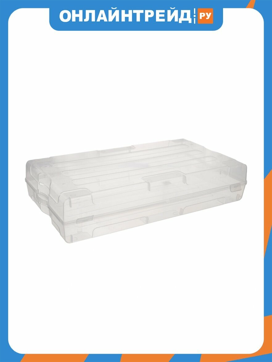 Коробка для хранения обуви Idea 610х340х130 М 2870 Прозрачный