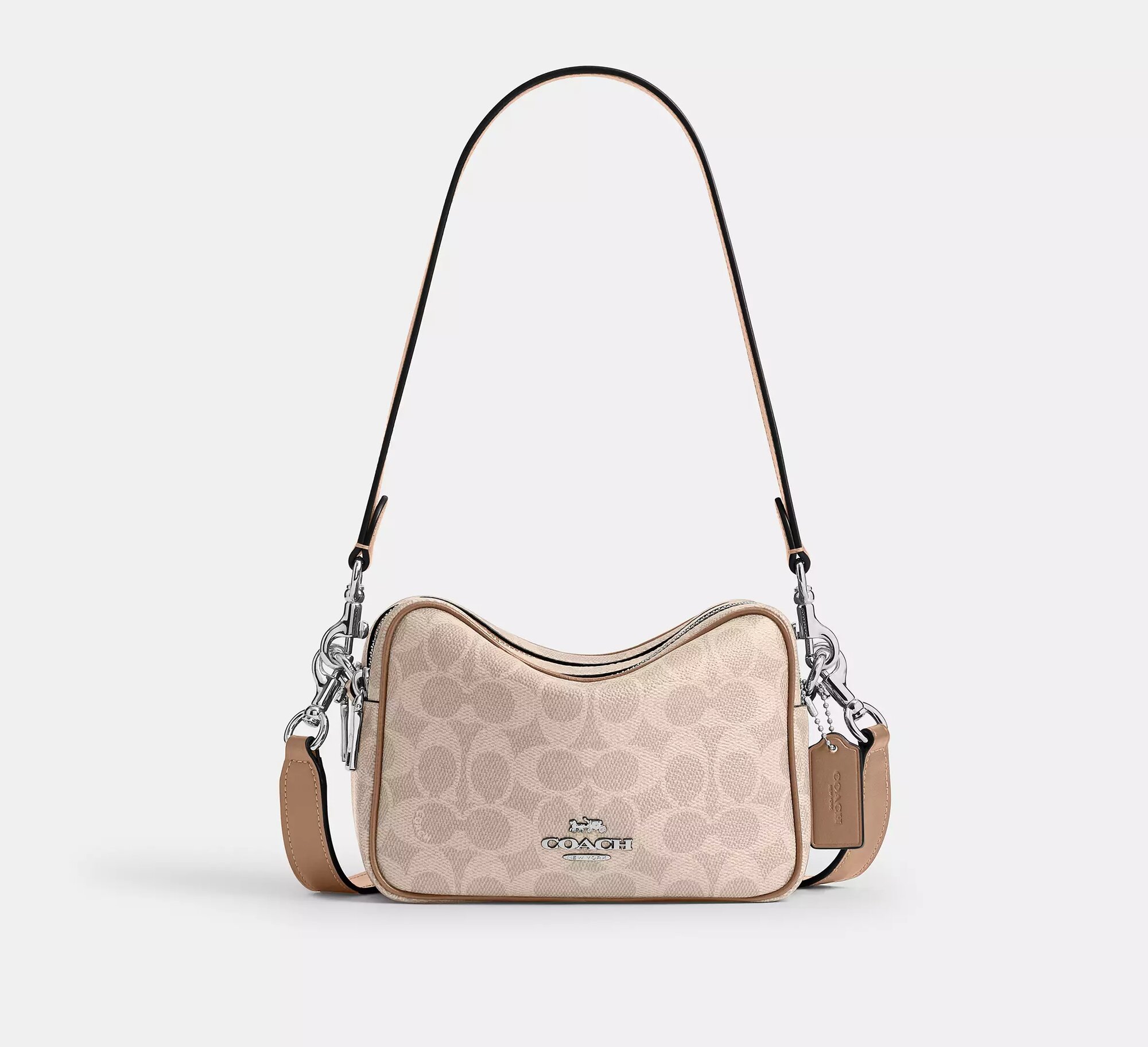 Сумка кросс-боди Mini Carey Crossbody Bag In Signature Canvas
