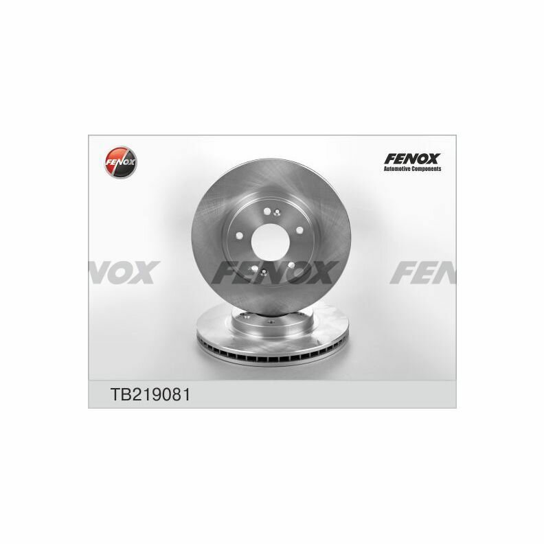 Диск тормозной FENOX TB219081 для а/м Hyundai Santa Fe 01-06, Trajet 00-