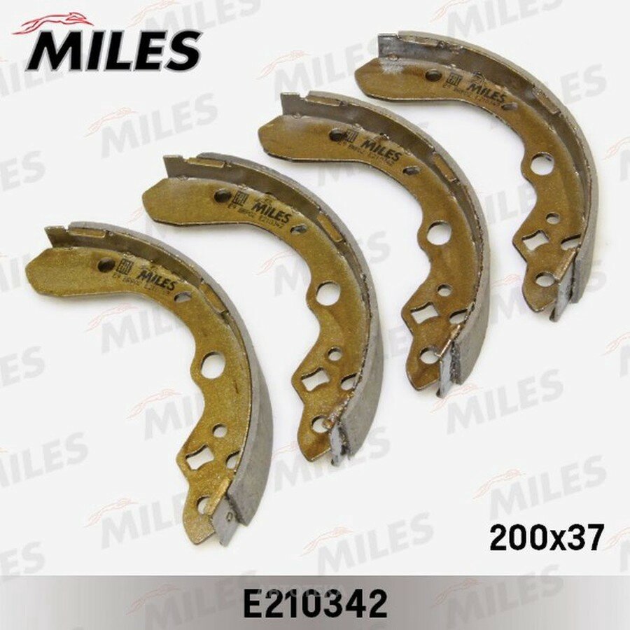 Колодки тормозные барабанные MAZDA 323 98-04 (TRW GS8661) E210342 MILES E210342