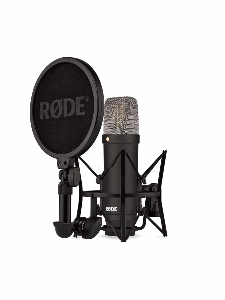 Микрофон студийный RODE NT1 SIGNATURE BLACK , чёрный
