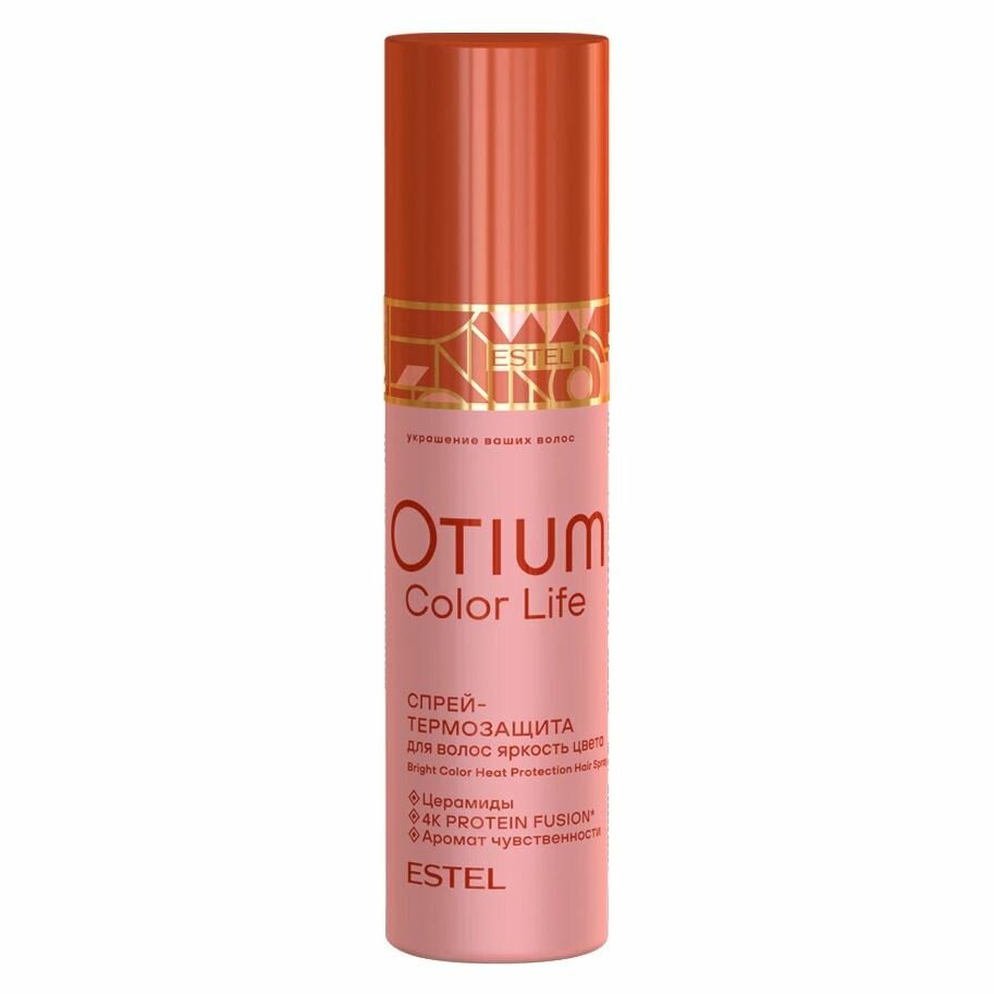 Спрей Estel Professional Otium Otium Color Life Спрей-термозащита для волос "Яркость цвета", Спрей-термозащита для волос "Яркость цвета", 200 мл