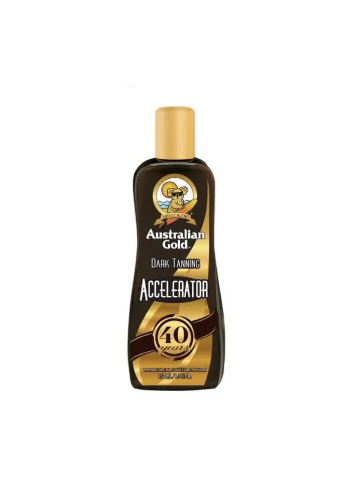 Australian Gold 40th Anniversary Accelerator Limited Edition, лосьон активатор загара 250 ml