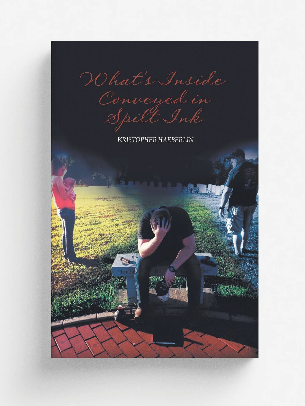 What's Inside Conveyed in Spilt Ink