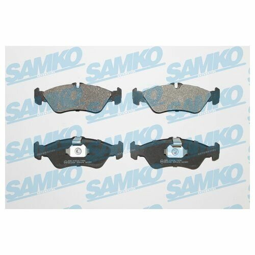 Колодки тормозные дисковые (комплект 4 шт.) Samko 5SP610 для Mercedes G-CLASS W460, W461, W463, SPRINTER 901, 902,903