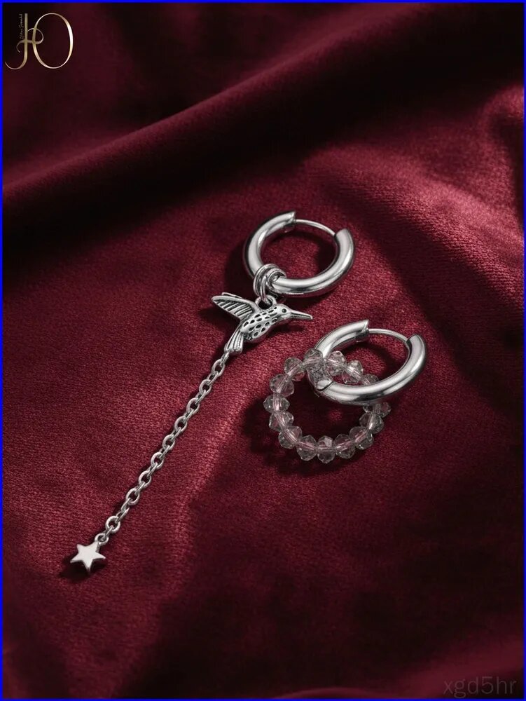 Серьги, бисер