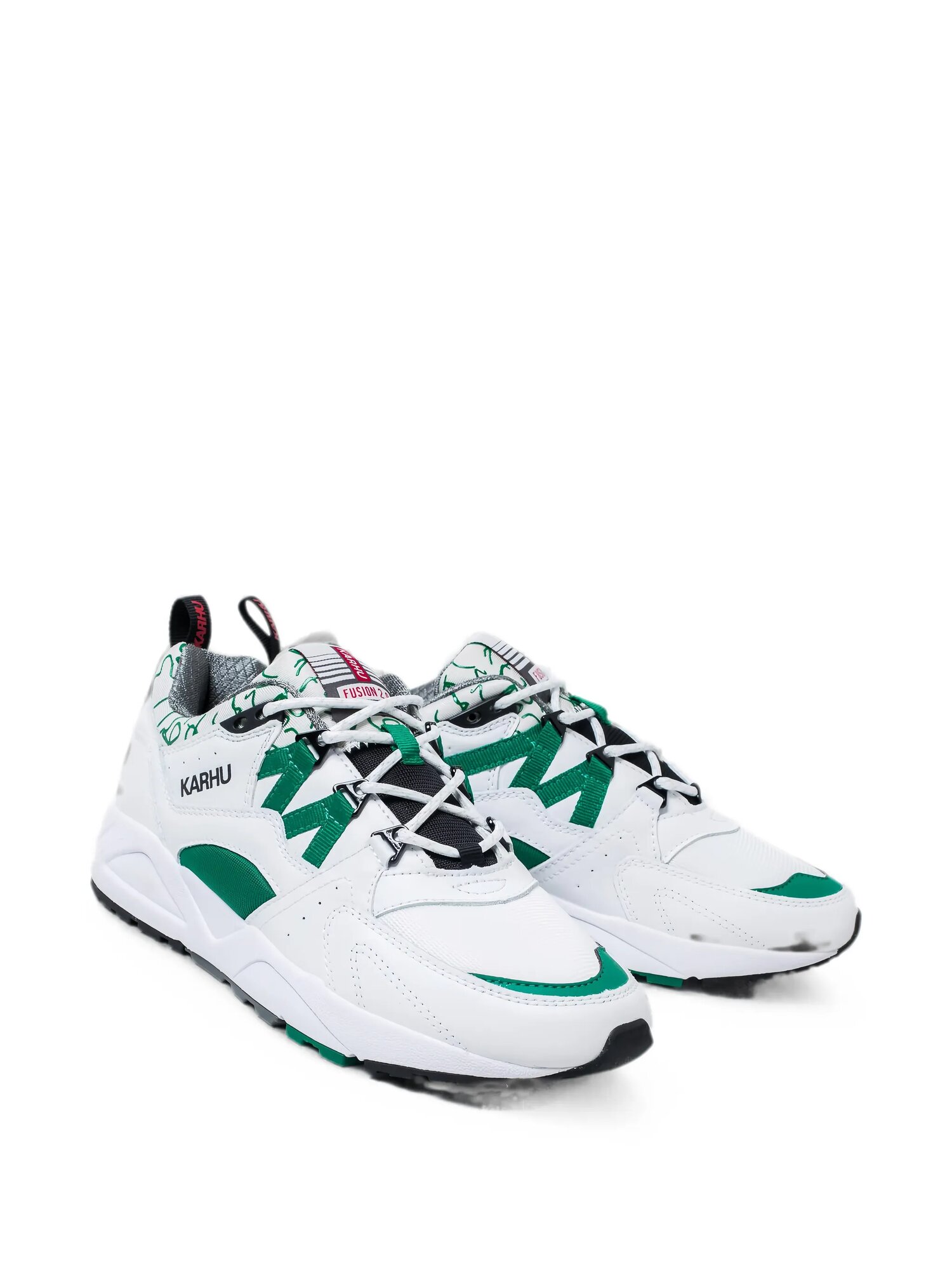 Кроссовки Karhu Fusion 2.0 sneakers, размер 7, бежевый/белый — фото 1
