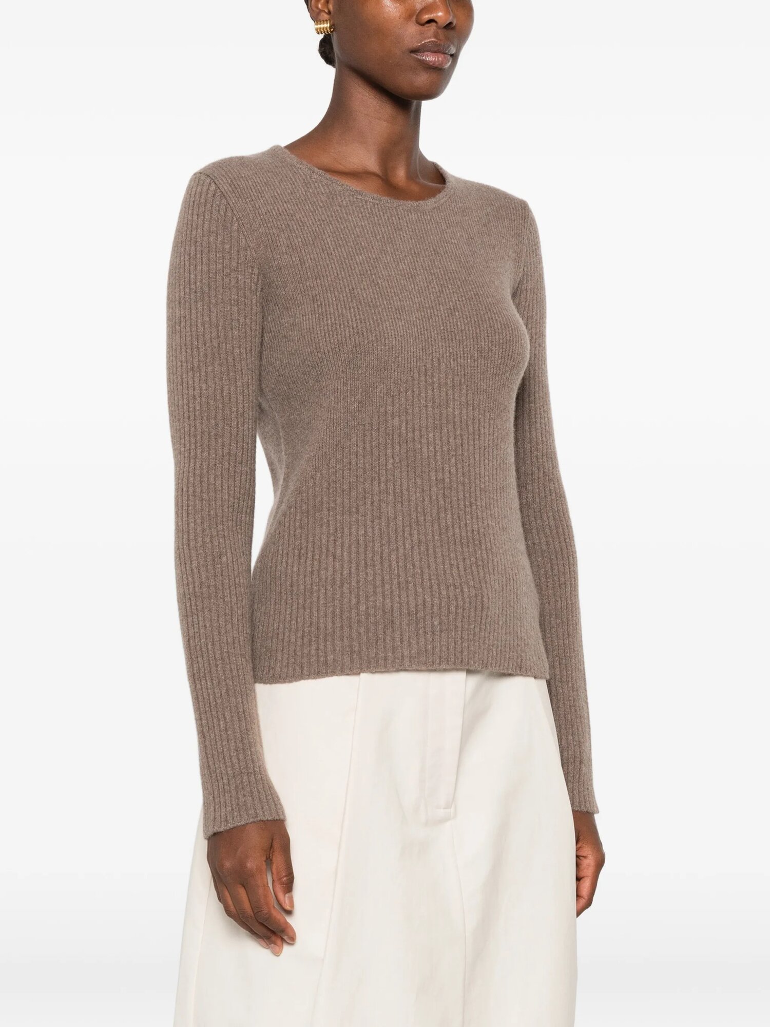 Свитер Jil Sander Ribbed-knit sweater, размер 44 — фото 1
