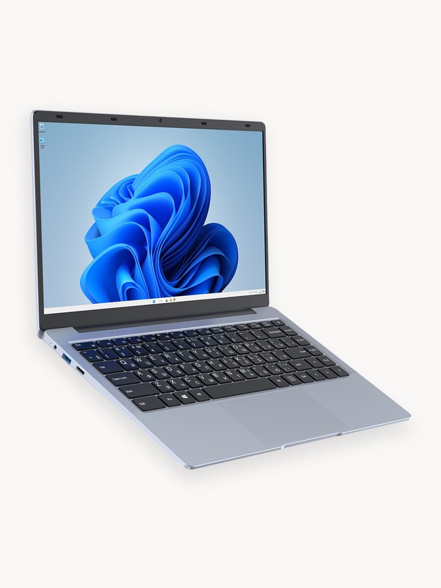 SOLOVOX Ноутбук для работы и учебы 14.1", Intel N3700, RAM 8 ГБ, SSD 512 ГБ, Windows 11 Home, Русская раскладка