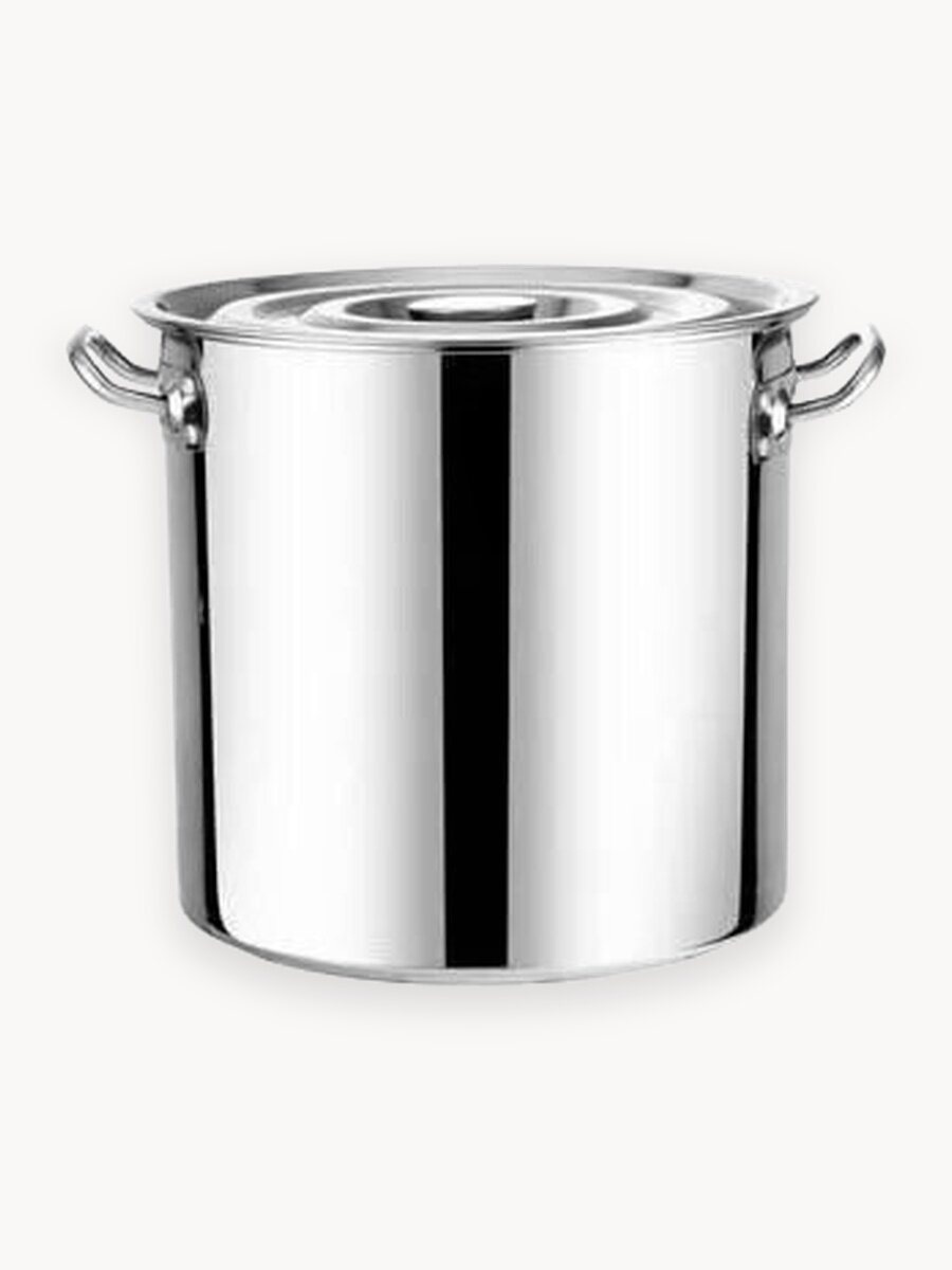 Кастрюля, Нержавеющая сталь, Сталь, 50 л, 45 л
