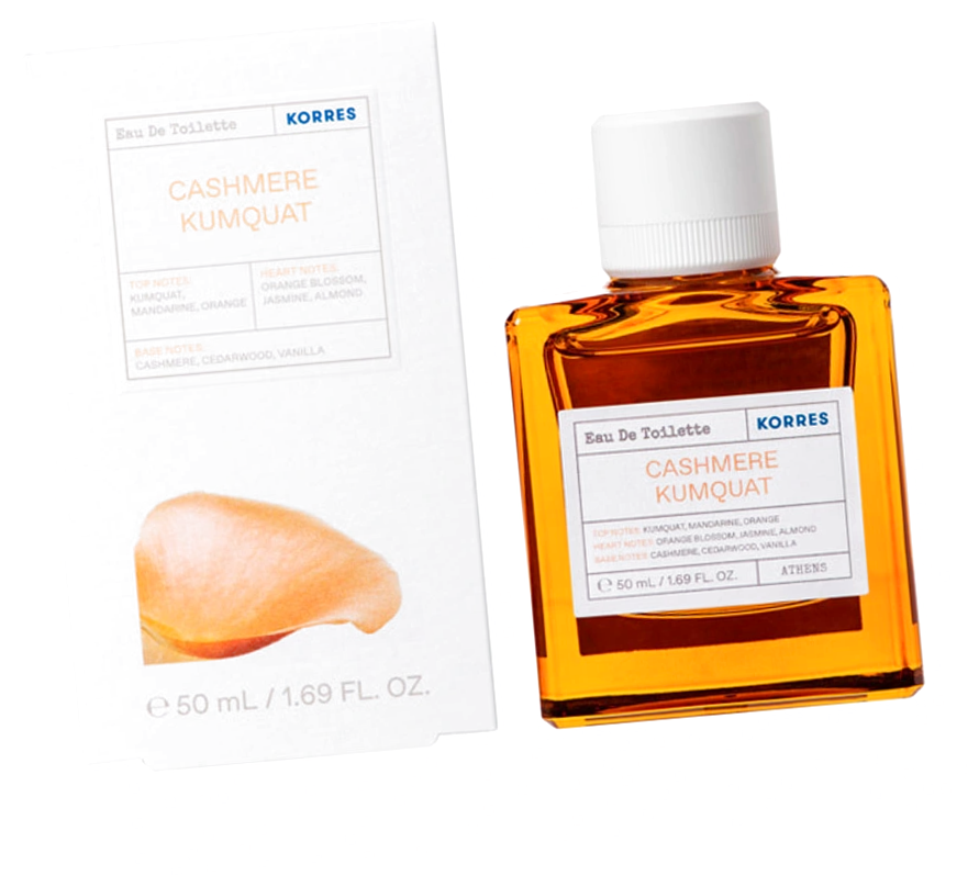 Парфюм унисекс Korres Cashmere Kumquat 10 мл - Коррес Кашемир Кумкват