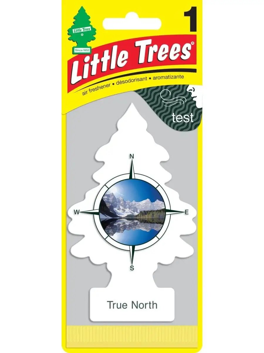 Ароматизатор на зеркало Елка Little Trees сердце севера