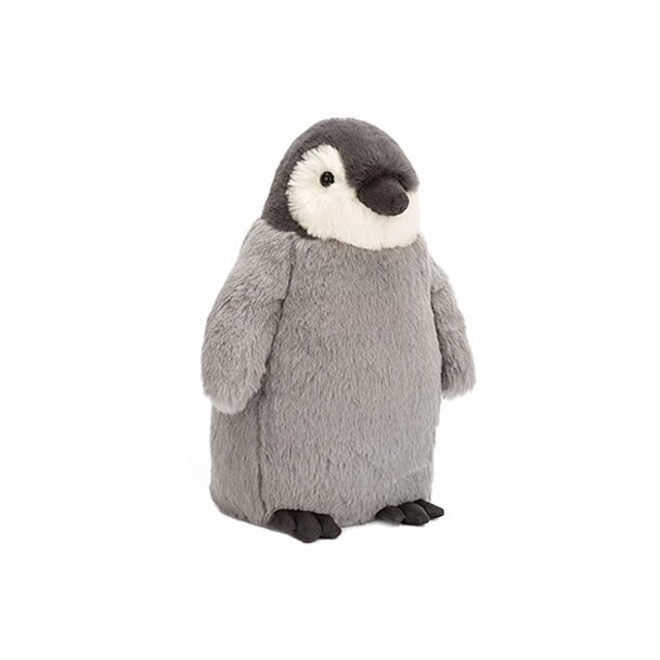 Плюшевая игрушка унисекс JELLYCAT Percy Penguin-Gray