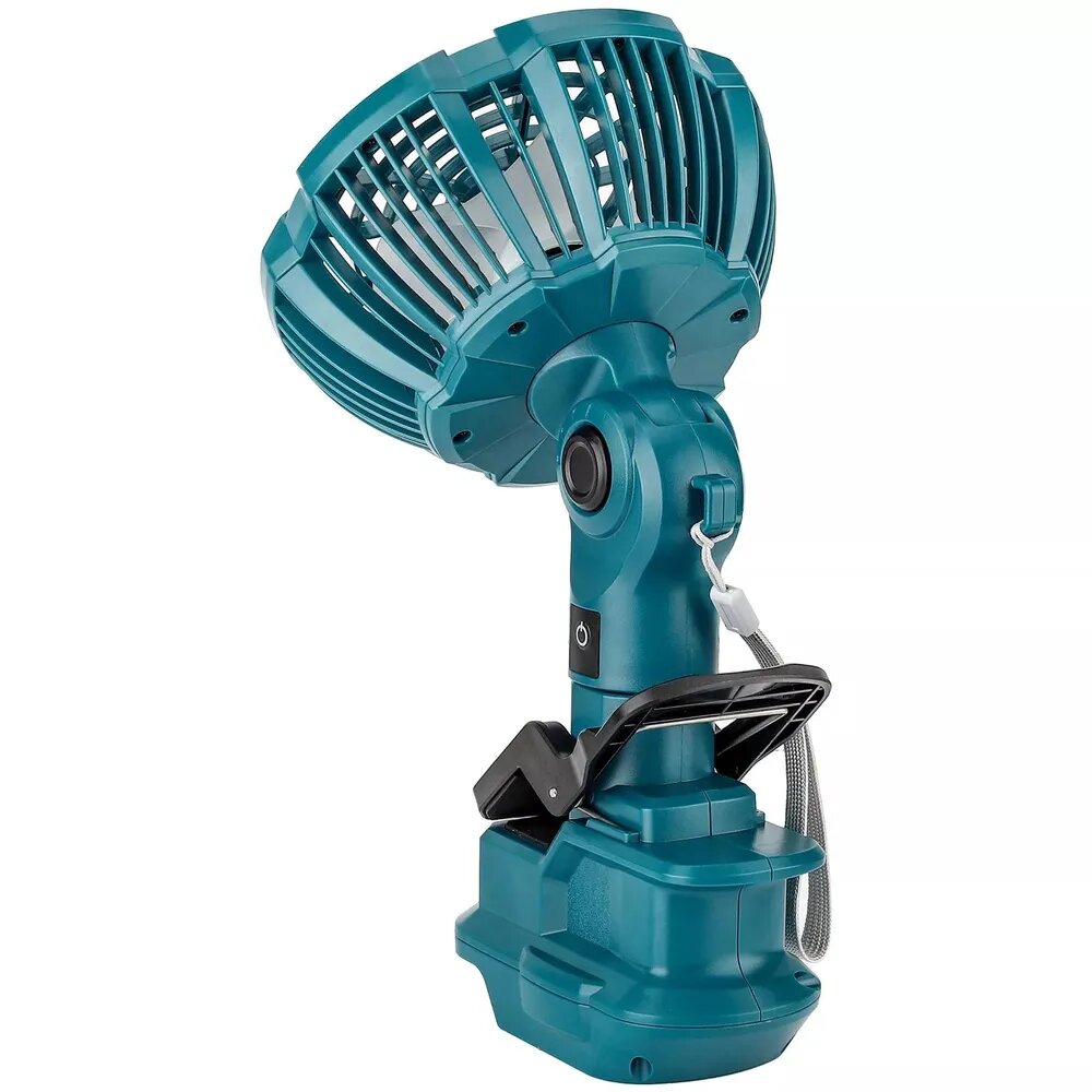 Портативный вентилятор DZ123-A от аккумулятора Makita 18 В BL1860 BL1850 BL1840 BL, уличный кемпинг — фото 1