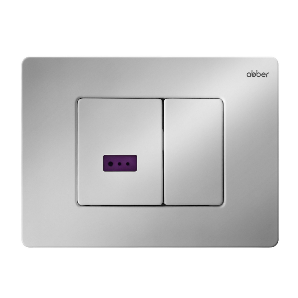 Кнопка смыва сенсорная Abber AC0122S хром глянцевый