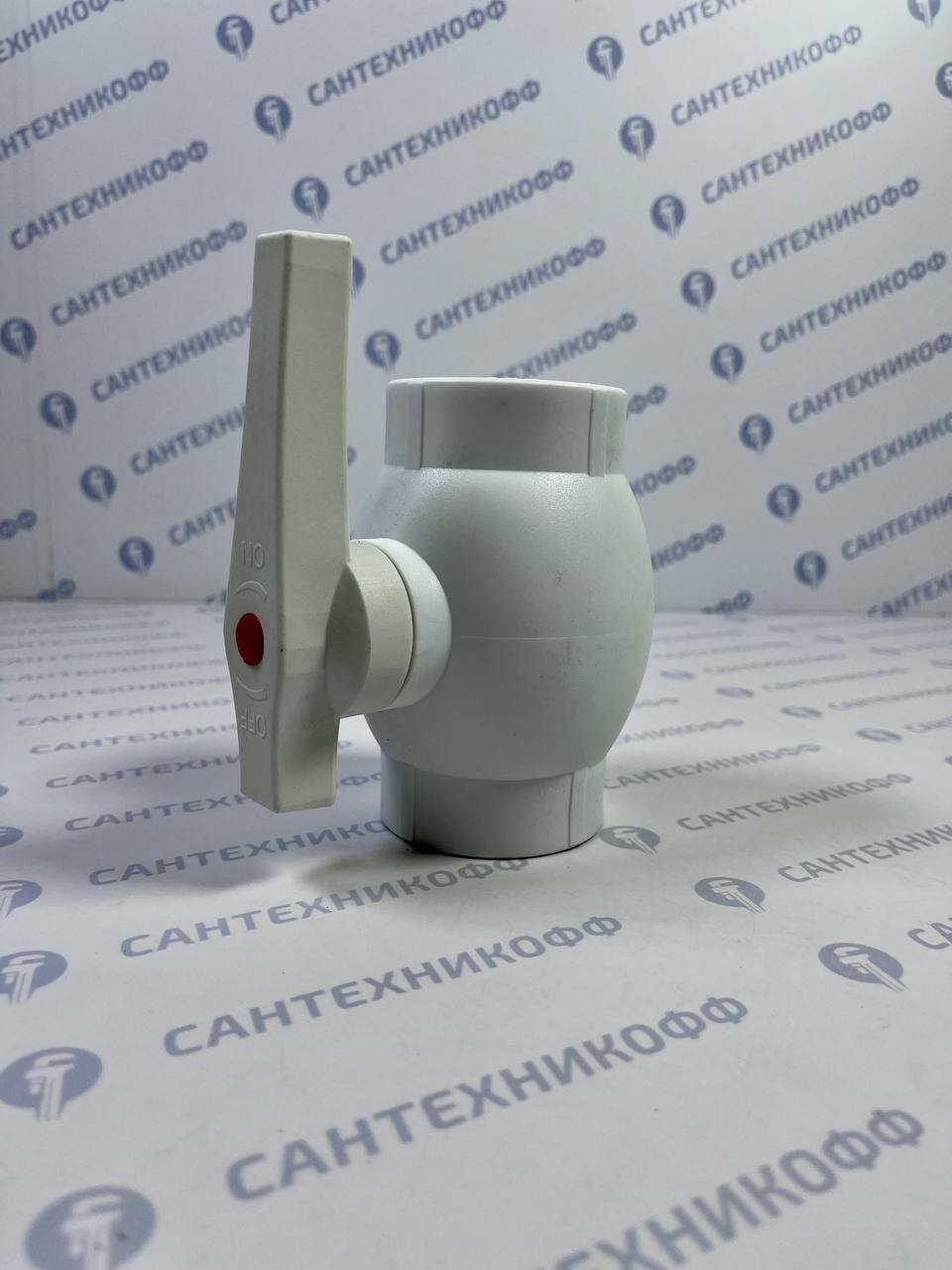 Кран шаровый 50 PPR VALFEX белый