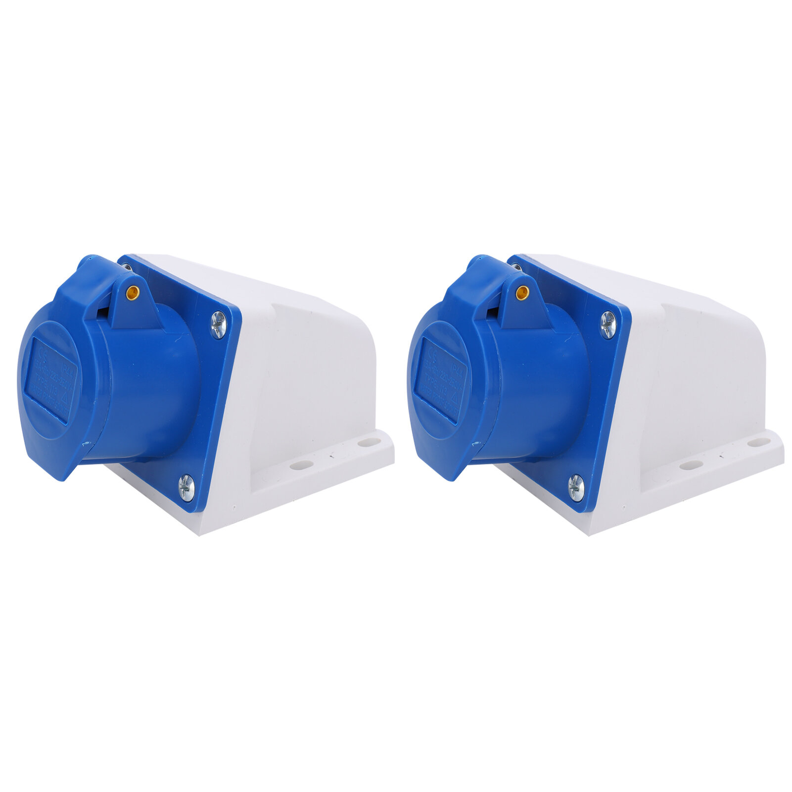 2 шт. Взрывозащищенная розетка 220-250В, 16А, 3-конт. (1-фаз.)