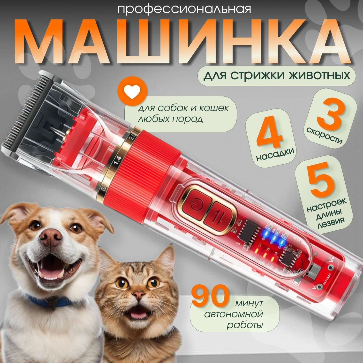 Машинка для стрижки животных