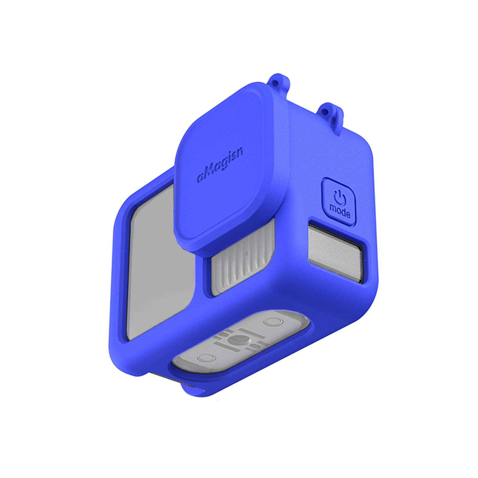 AMagisn Sports Camera Silicone Protective Case Cover + Silicone Cap Lens With Lanyard Shockproof Compatible with GoPro Hero 13 Action Camera Accessories